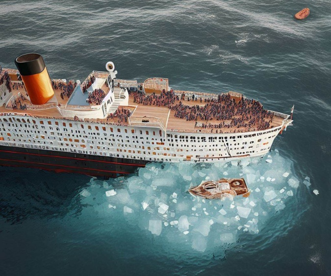 Titanic Boiler Room Flooding