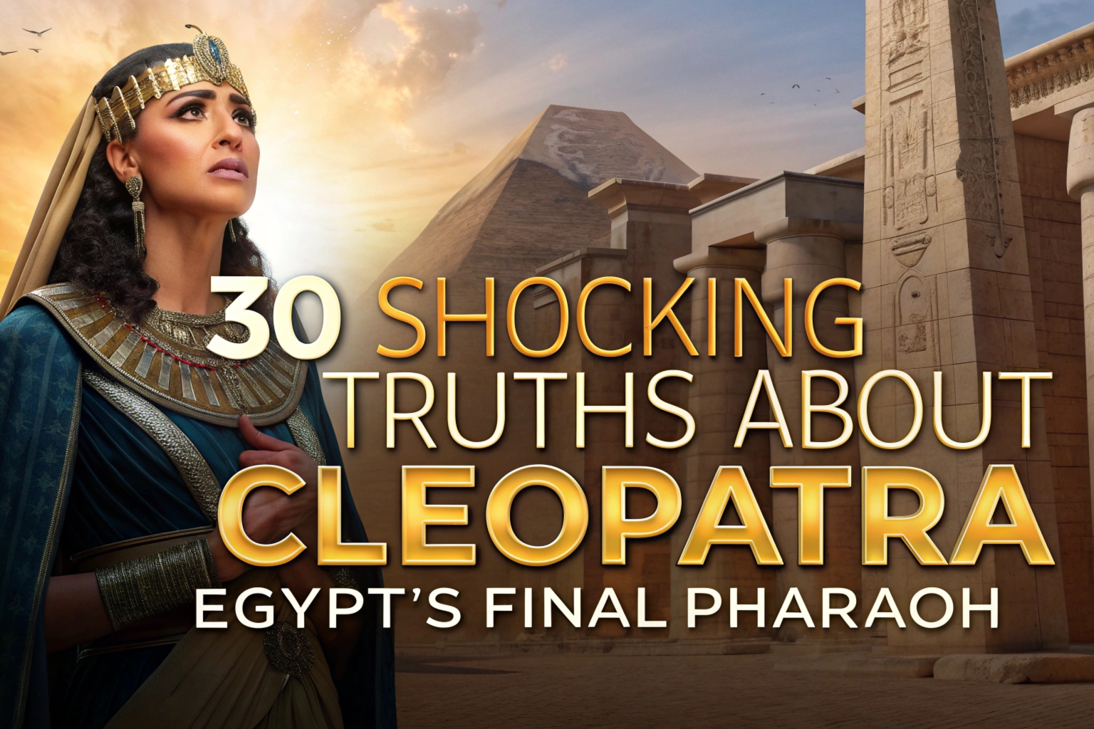 30 Shocking Truths About Cleopatra, Egypt's Final Pharaoh