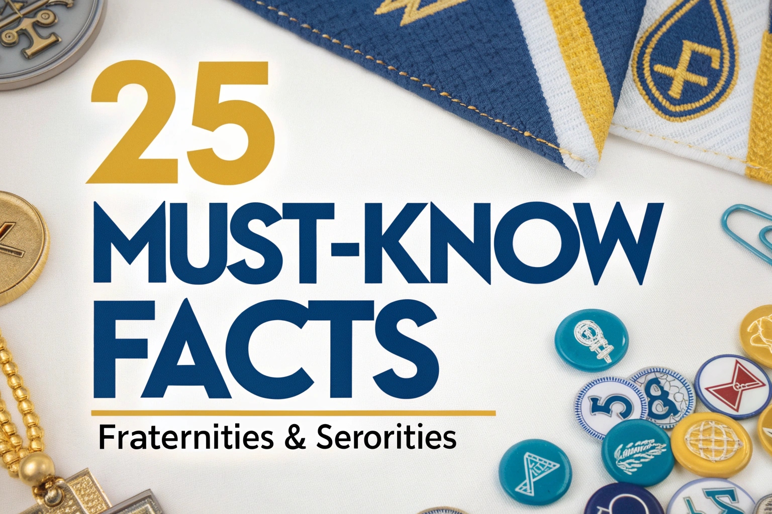 25 Must-Know Facts About Fraternities & Sororities