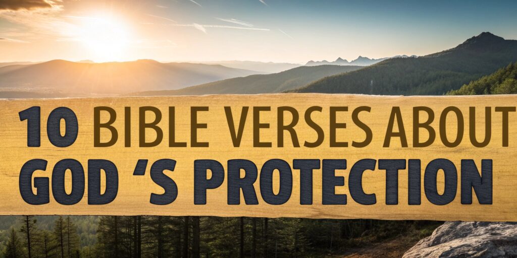 10+ Bible Verses About God’s Protection: Unlock Divine Safety