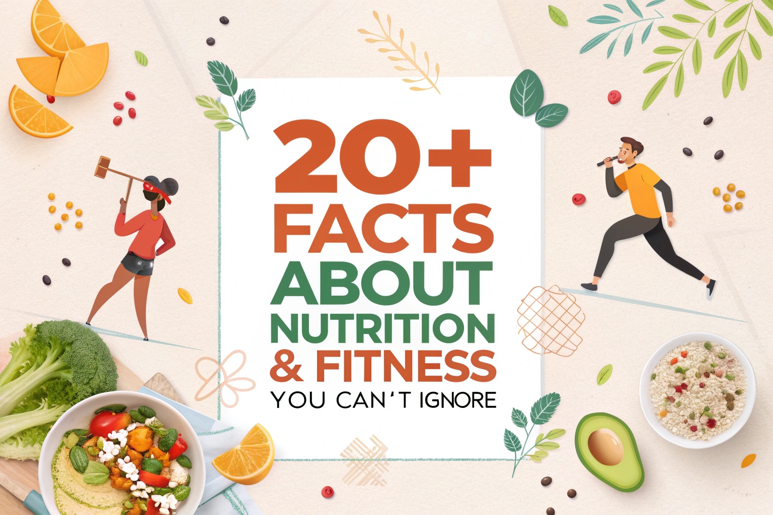 20+ Facts About Nutrition & Fitness You Can’t Ignore