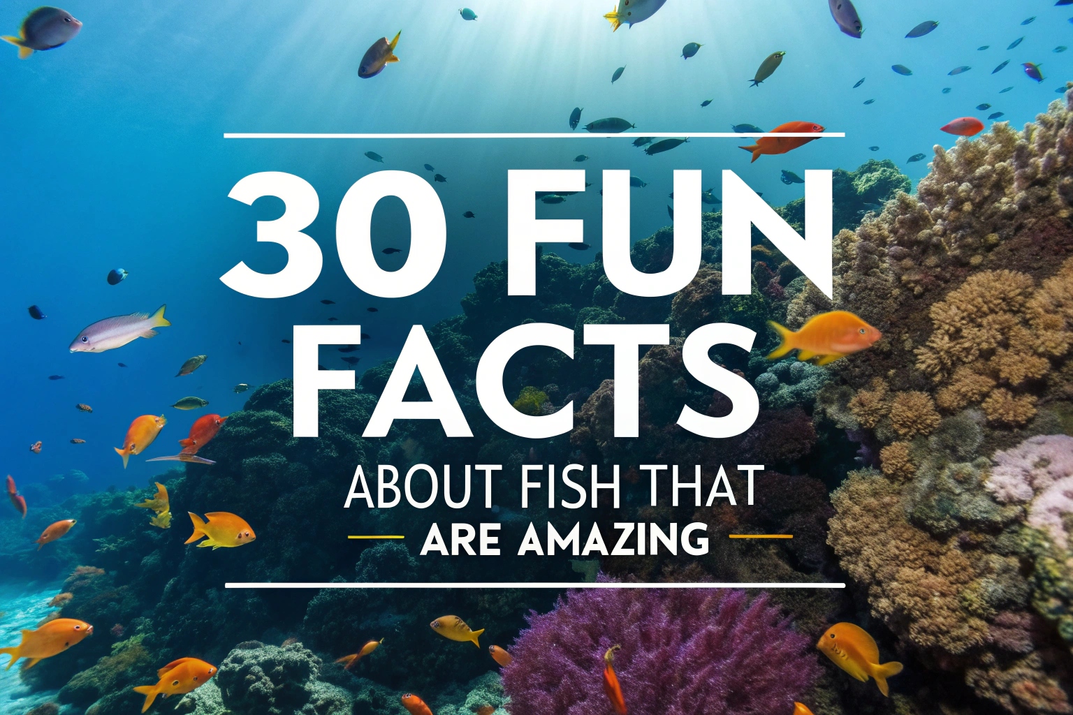 30 Fun Facts About Fish That Are Amazing