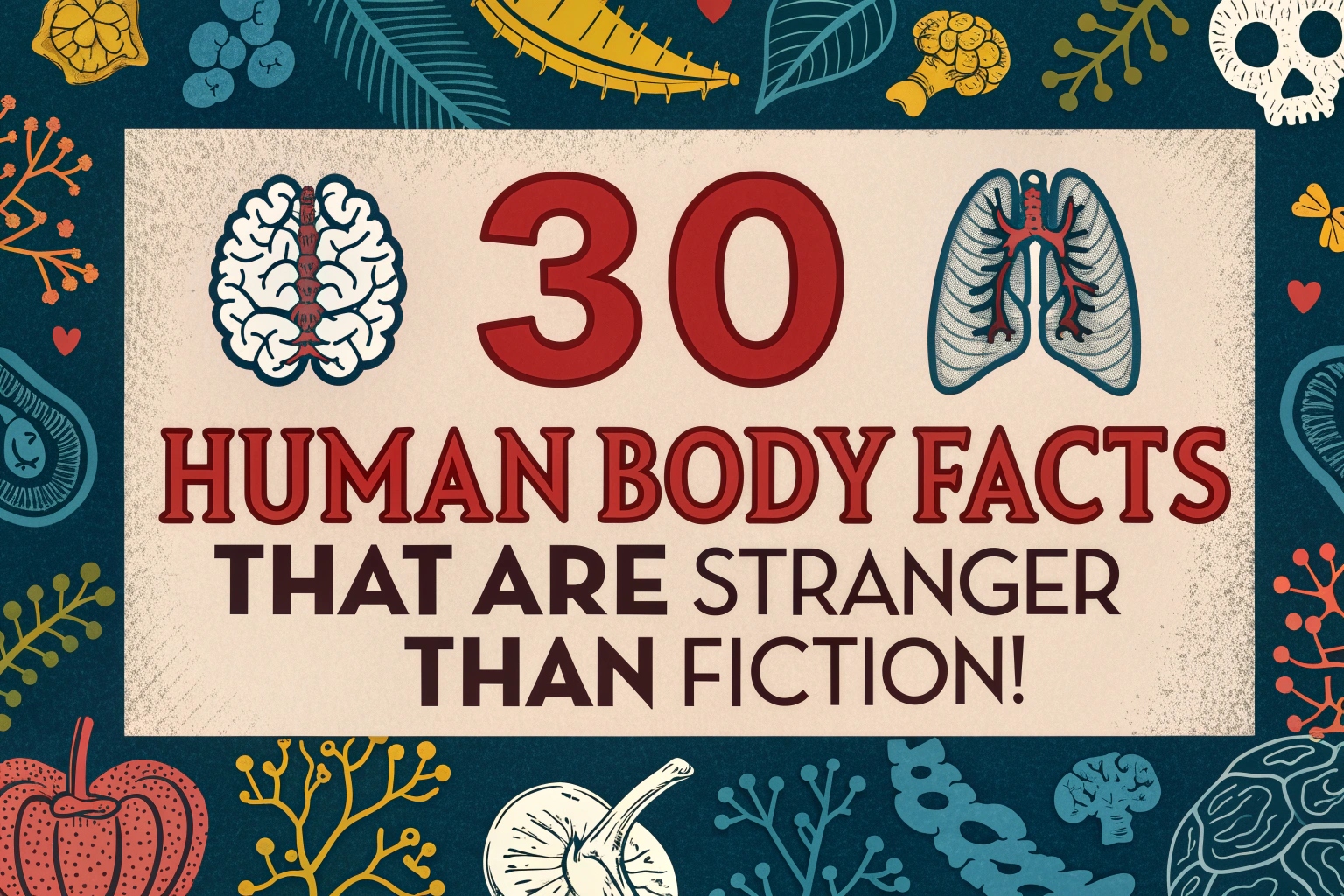 30 Human Body Facts That Are Stranger Than Fiction!