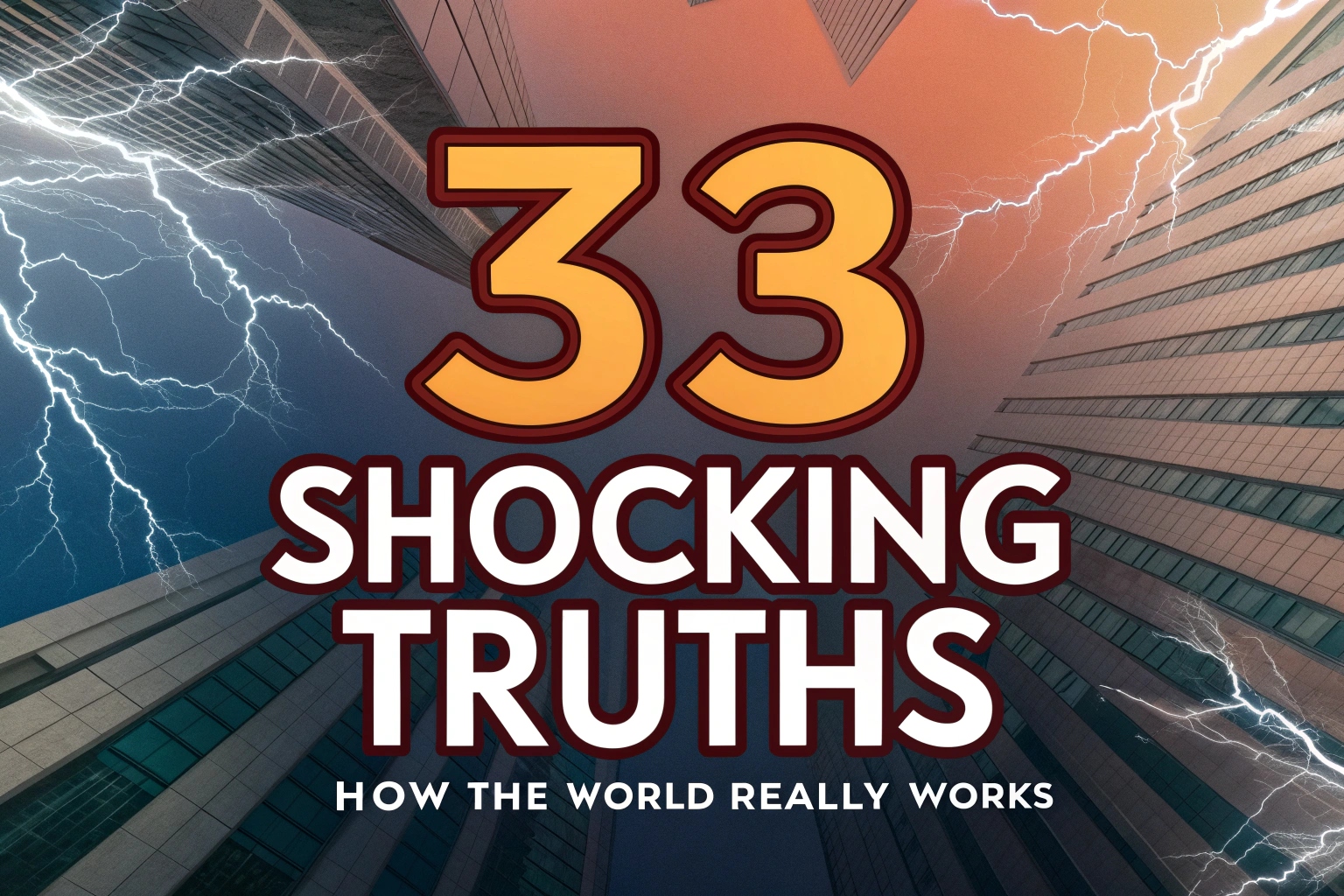 33 Shocking Truths About How the World Really Works