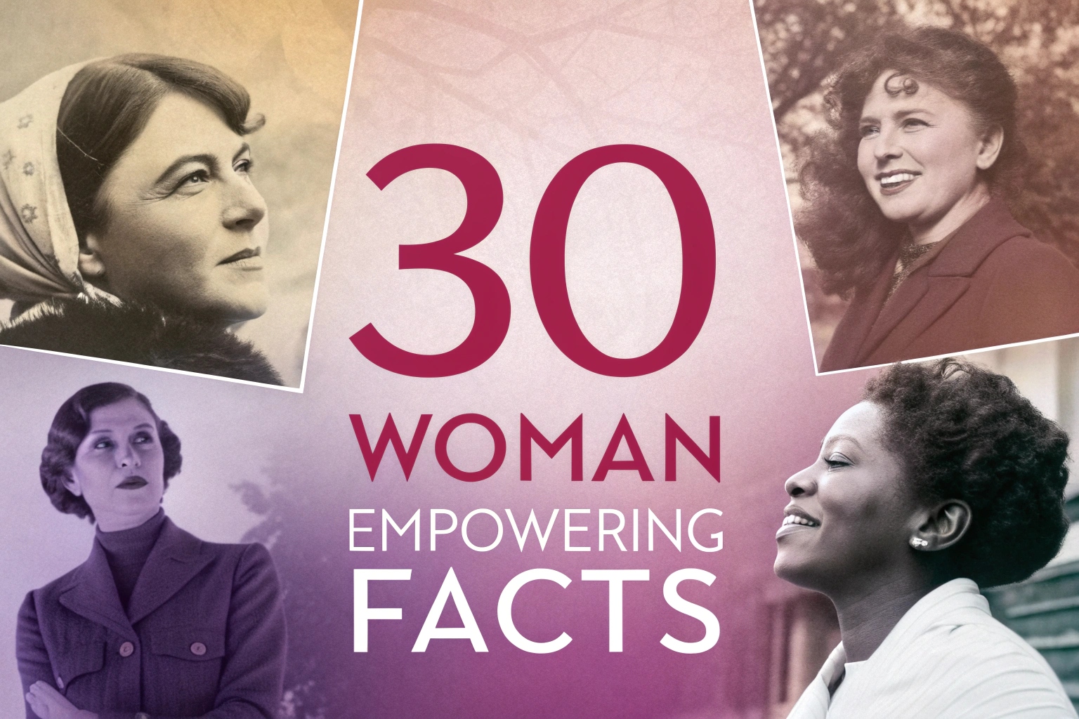 30 Woman Empowering Facts for Women's History Month
