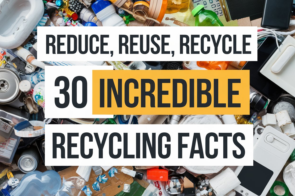 Reduce, Reuse, Recycle: 30 Incredible Recycling Facts