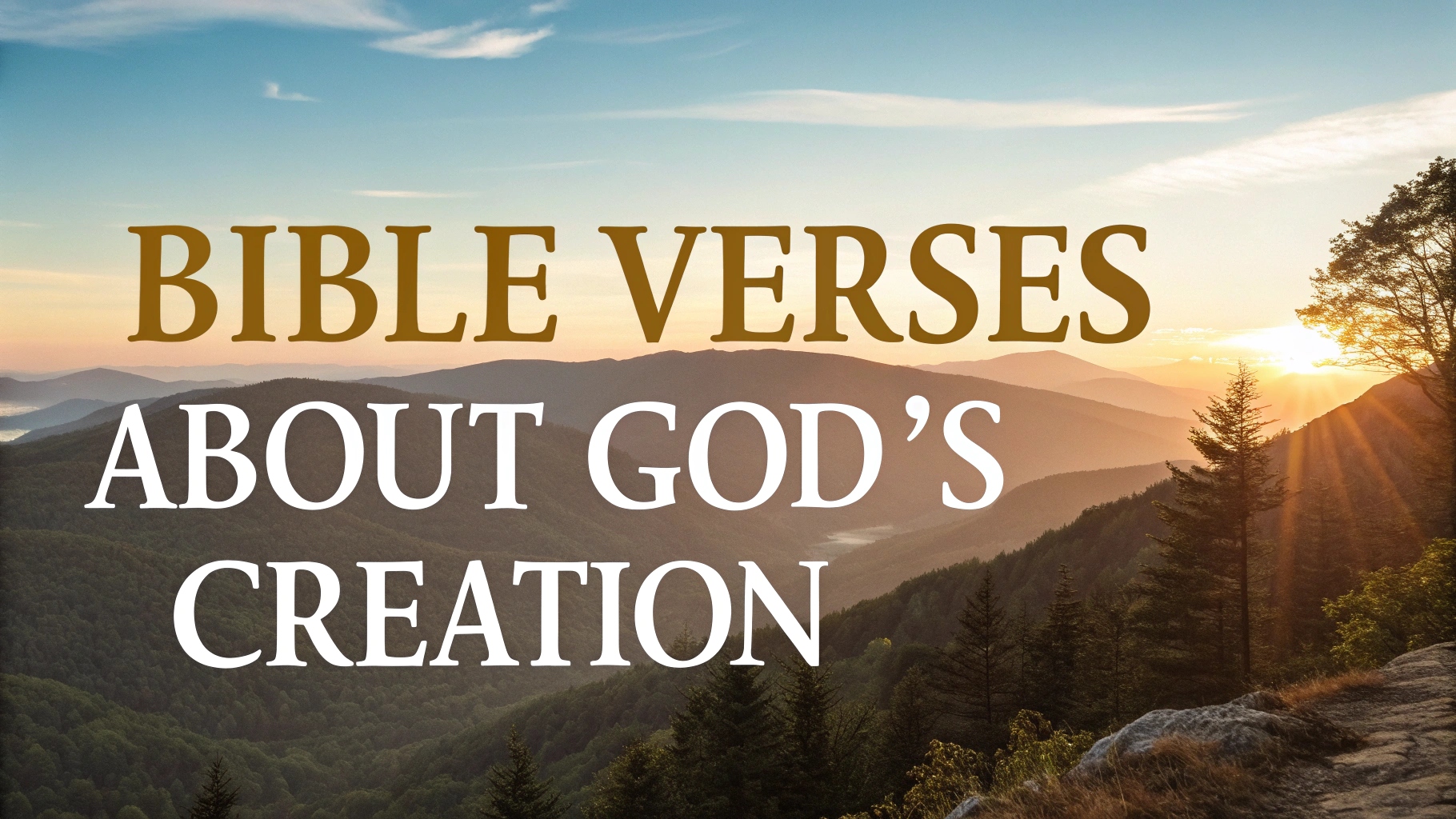 7+ Bible Verses About God’s Creation That Will Inspire You