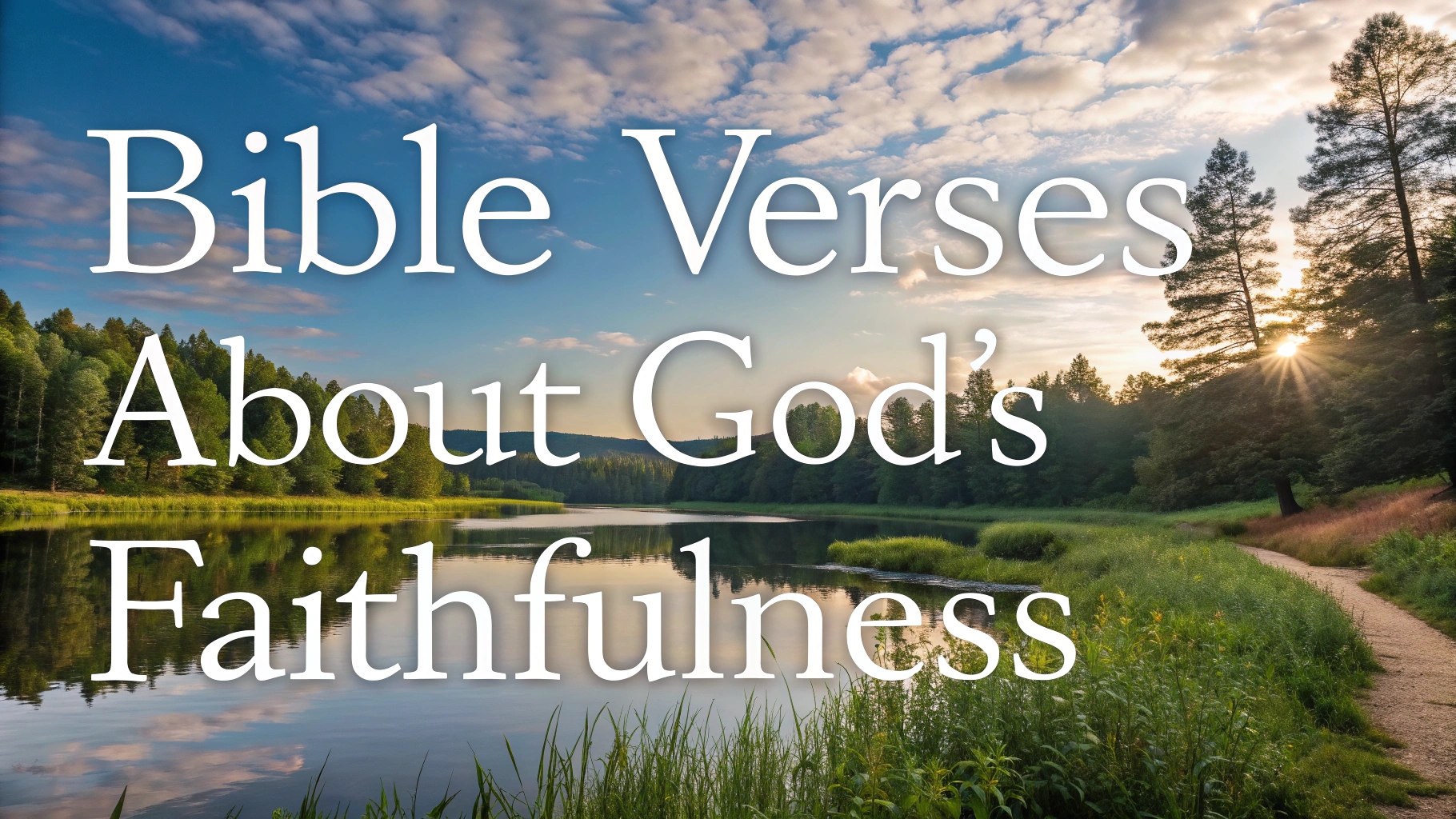7+ Bible Verses About God’s Faithfulness You Need Today