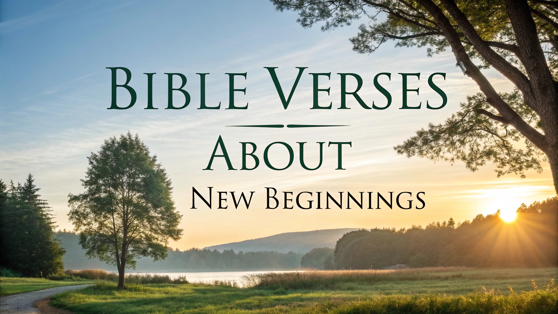 7+ Bible Verses About New Beginnings for a Fresh Start