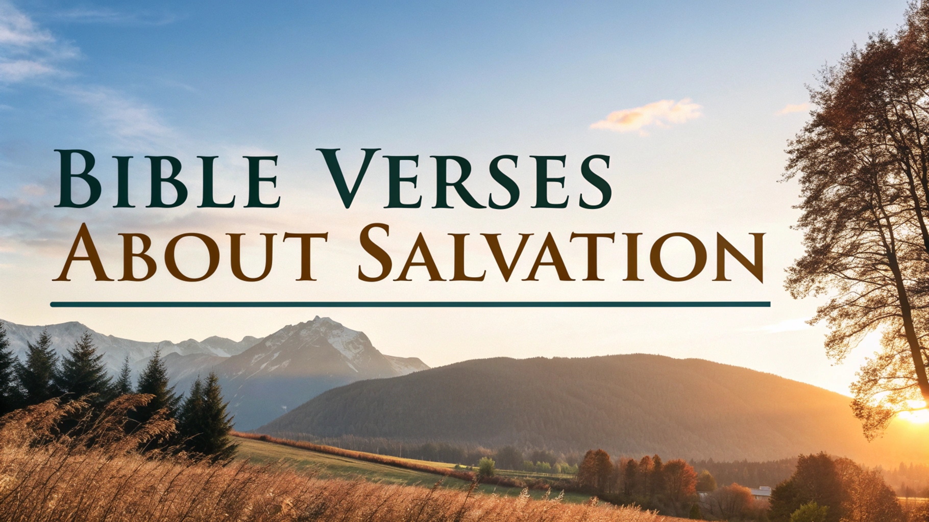 10+ Bible Verses About Salvation to Strengthen Your Faith