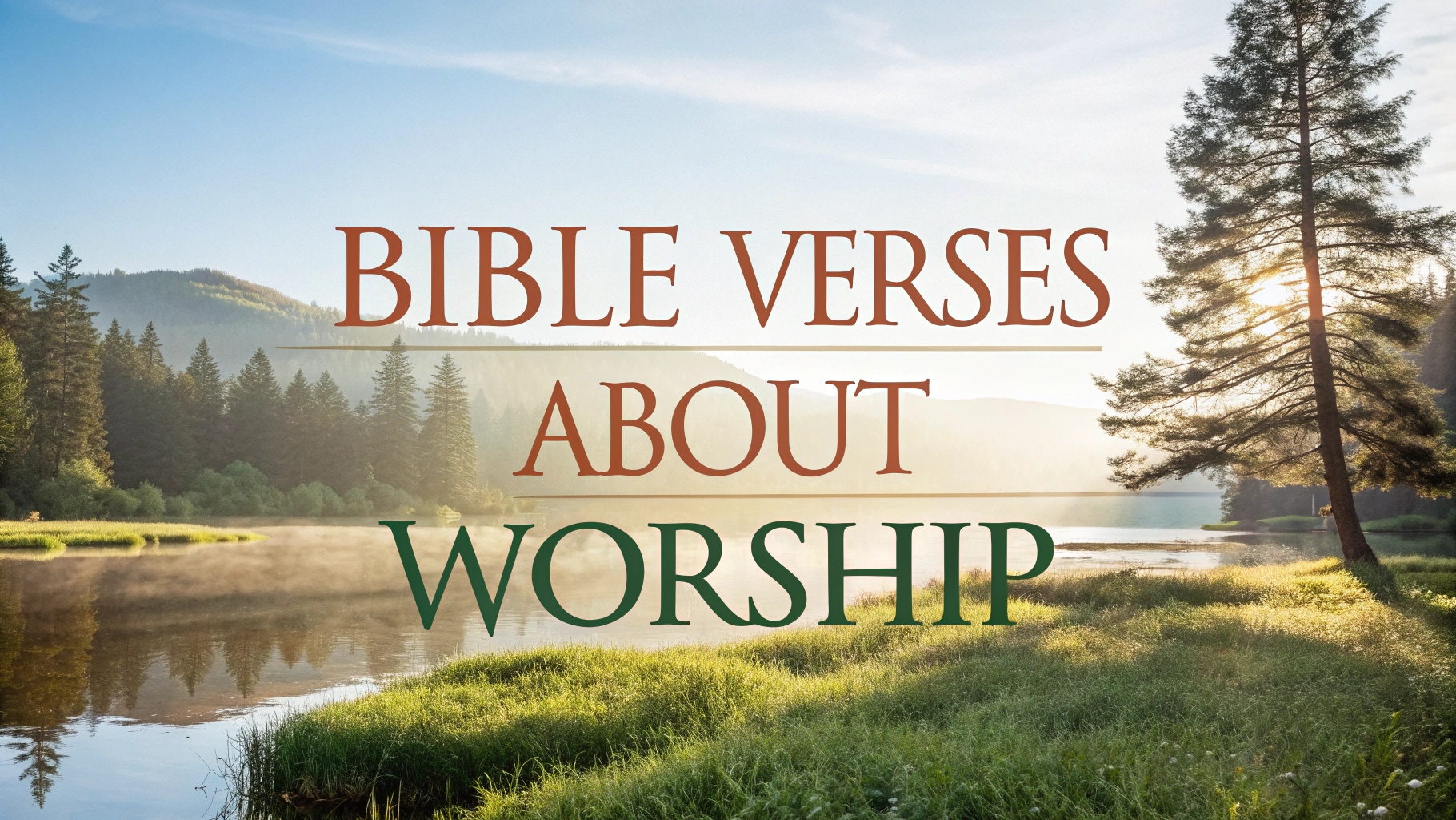 10 Bible Verses About Worship That Will Inspire You Today