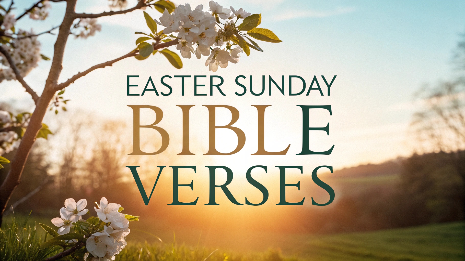 11+ Easter Sunday Bible Verses to Inspire Hope & Faith This Season