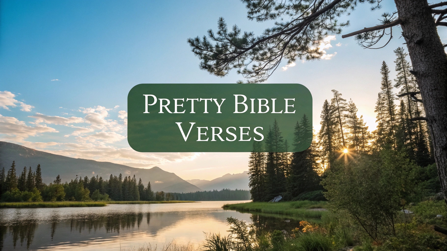 12+ Pretty Bible Verses That Will Inspire & Uplift You