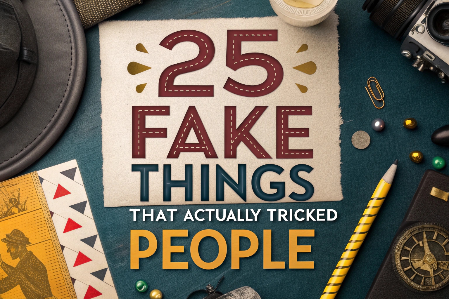 25 Fake Things That Actually Tricked People