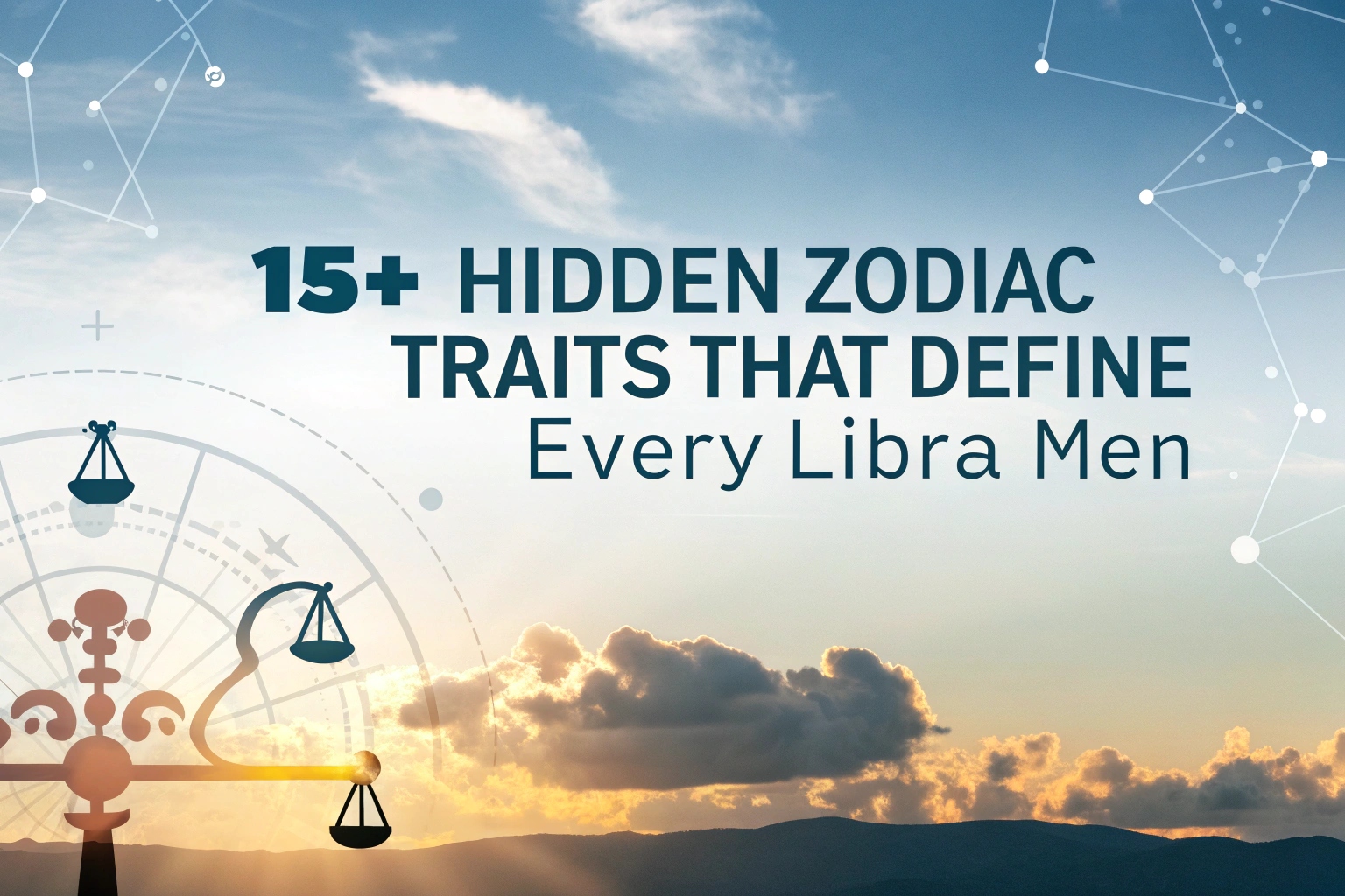 15+ Hidden Zodiac Traits That Define Every Libra Men