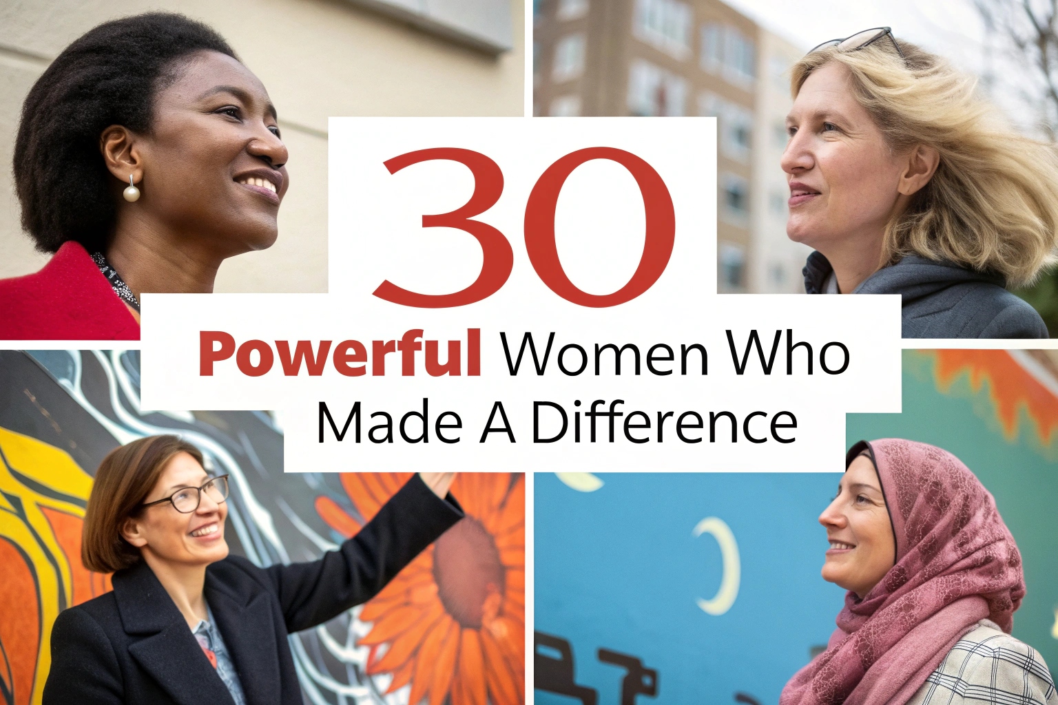 30 Powerful Women Who Made a Difference