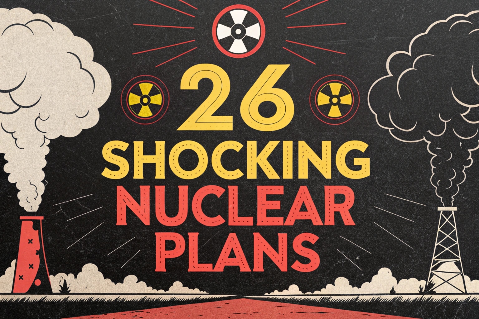 26 Shocking Nuclear Plans Governments Almost Used