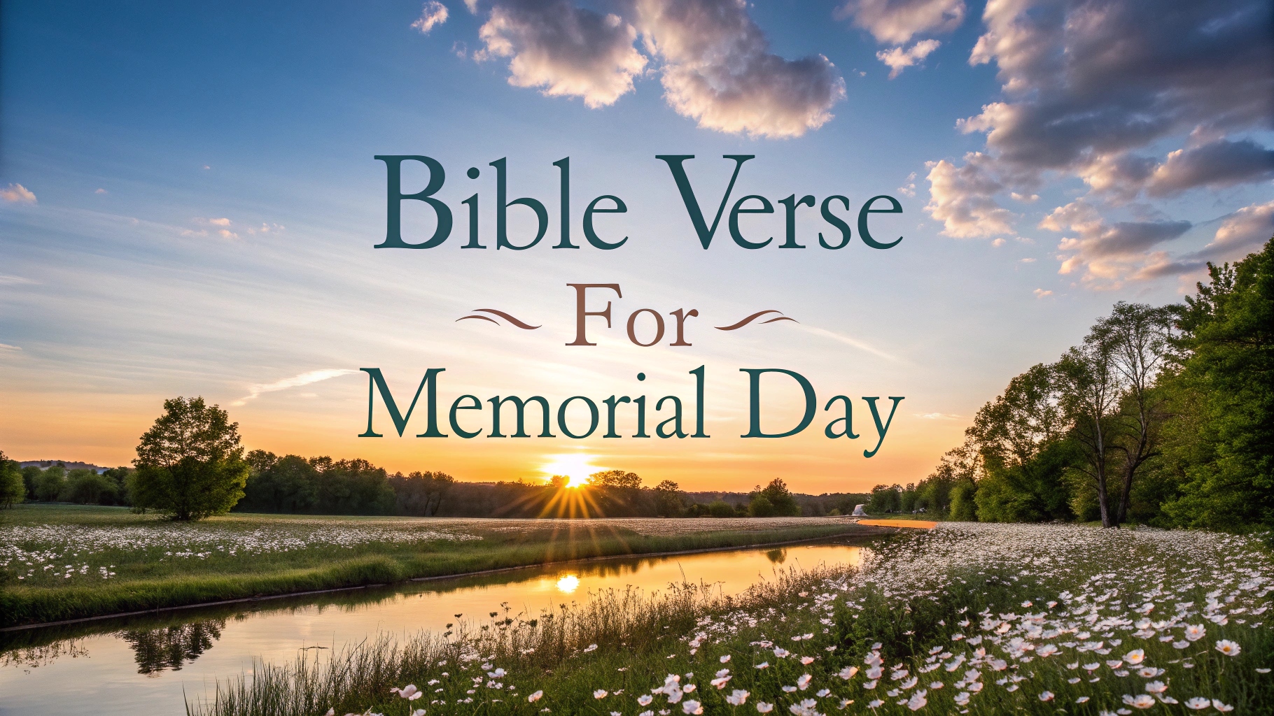 9+ Bible Verse for Memorial Day to Honor and Remember Loved Ones