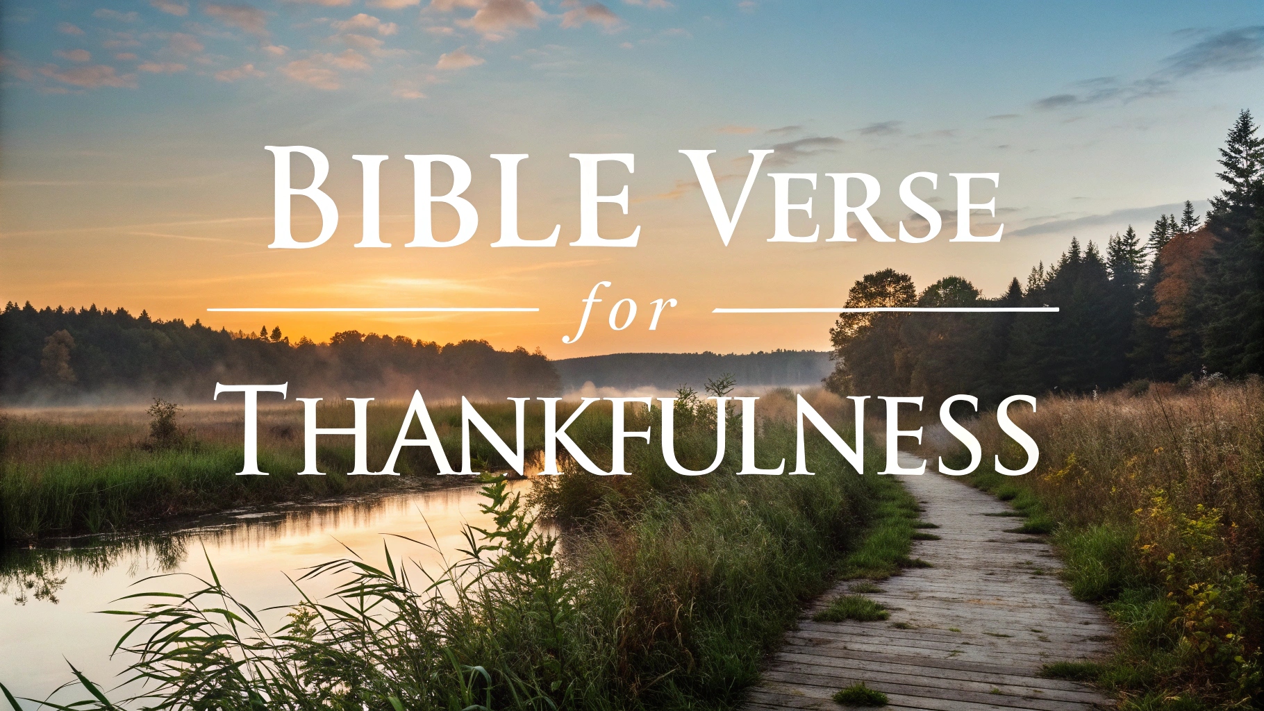 16+ Bible Verse for Thankfulness That Will Deepen Your Faith Instantly