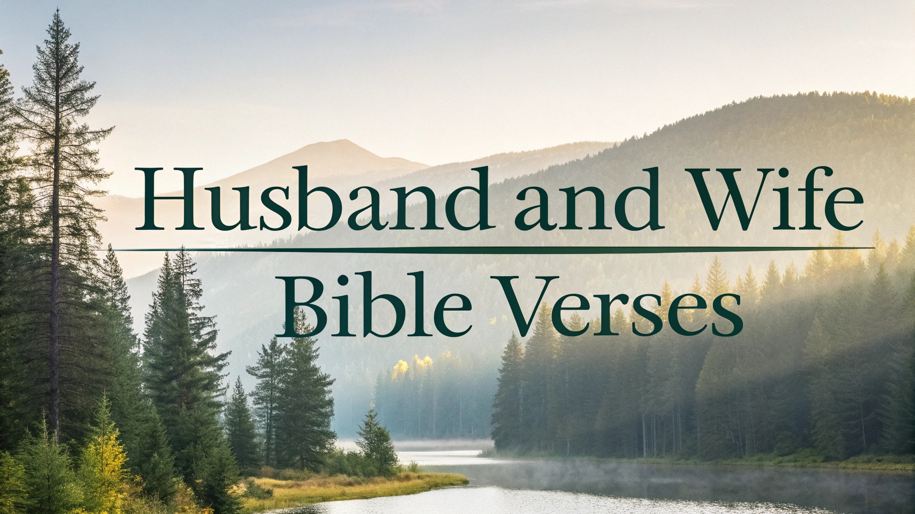 10+ Husband and Wife Bible Verses to Strengthen Your Marriage