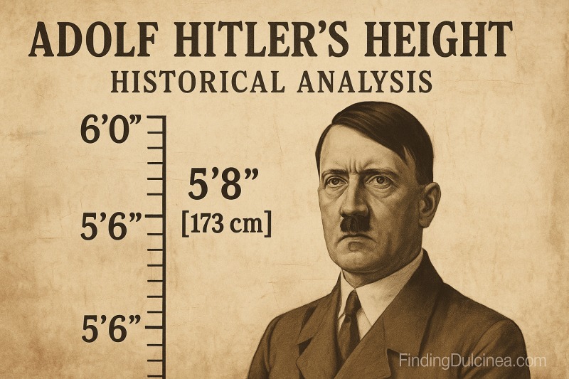 How Tall Was Adolf Hitler? Was he 5'8" or 5'9"? (2025 Guide)