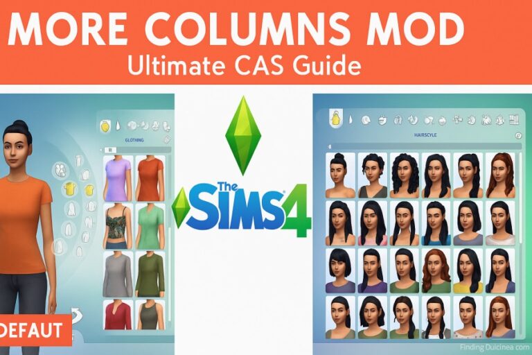Sims 4 More Columns Mod (September 2025) Ultimate CAS Guide