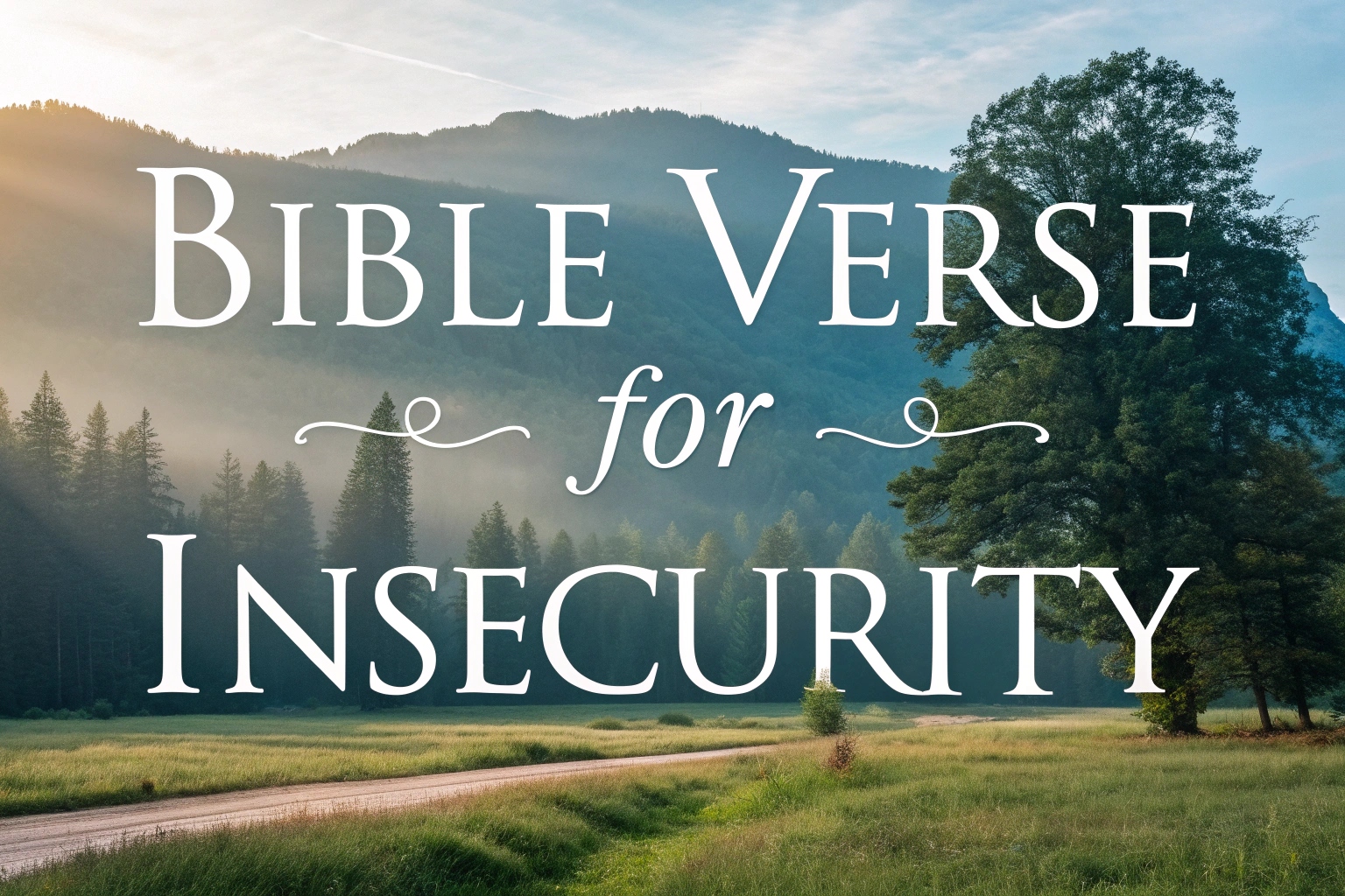 17 Bible Verse for Insecurity That Speak to Your Soul