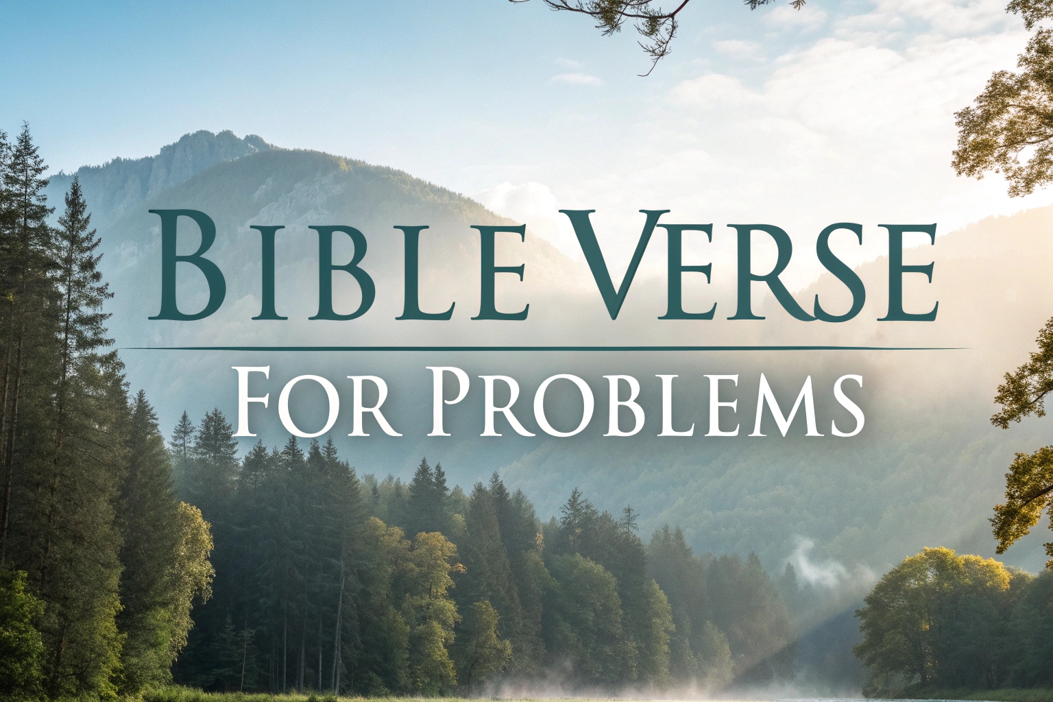 18 Bible Verse for Problems That Inspire Real Strength