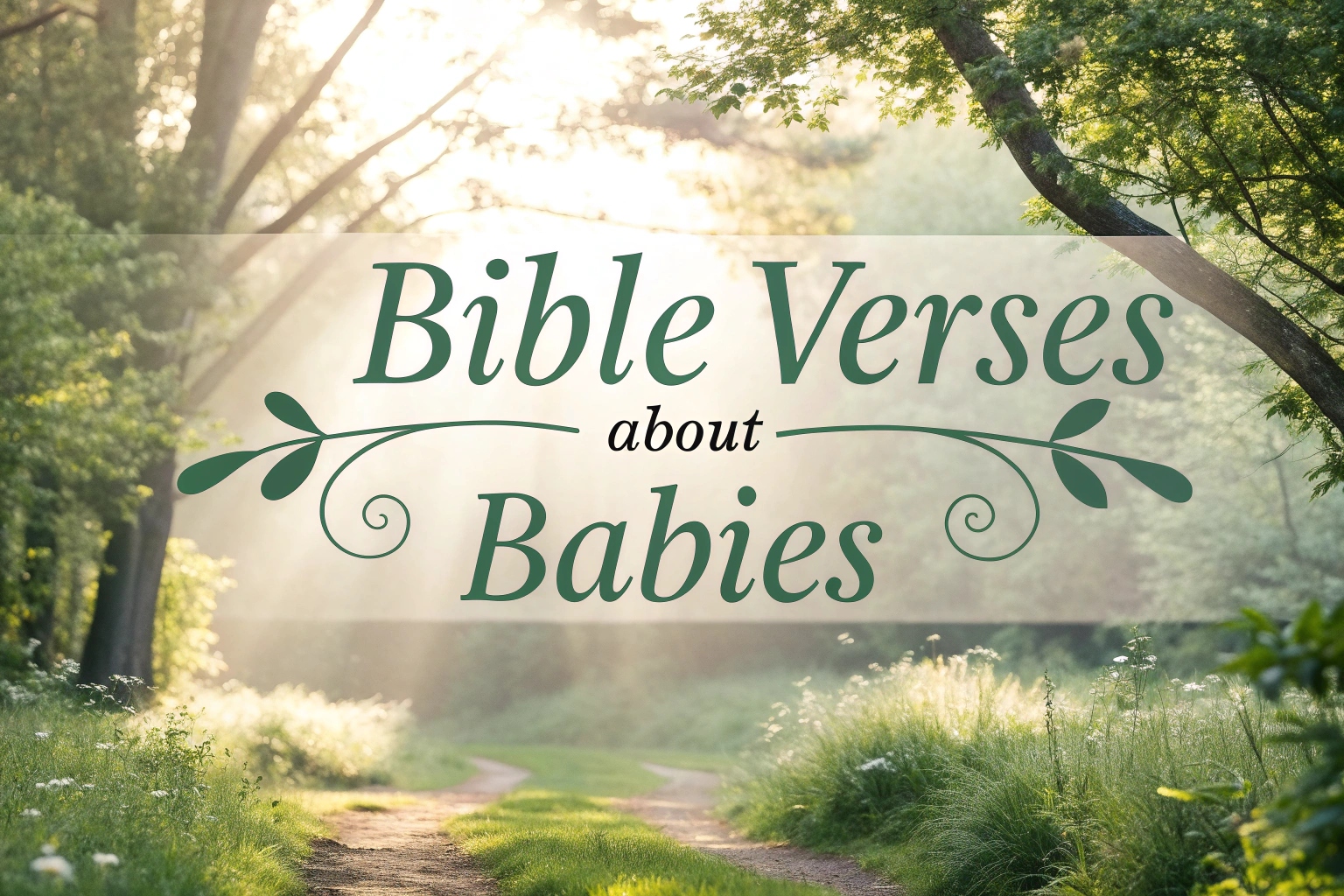 17 Bible Verses About Babies You’ll Cherish Forever