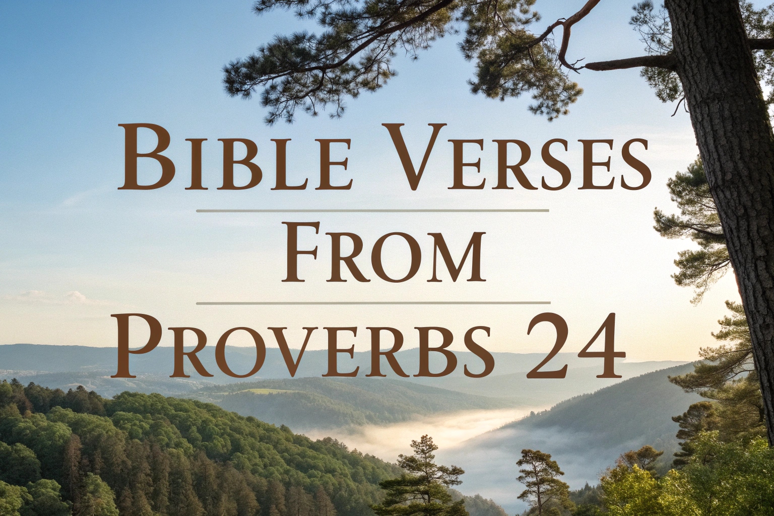 15 Bible Verses From Proverbs 24 That Speak True Wisdom