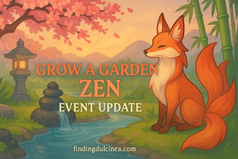 Grow a Garden Zen Event Update (May 2026) Seeds, Mutations