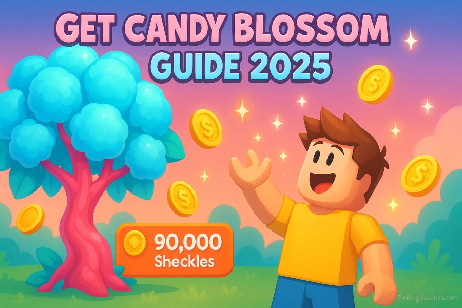 How to Get Candy Blossom in Grow a Garden Roblox (March 2026)