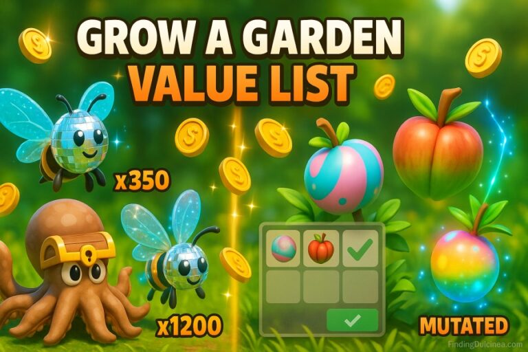 Roblox Grow a Garden Value List (December 2025) All 85 Pets & 112 Crops