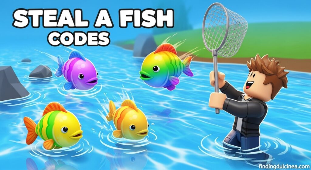 Active Steal a Fish Codes for Free Cash (October 2025)