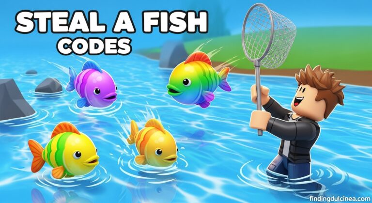 Active Steal a Fish Codes for Free Cash (October 2025)
