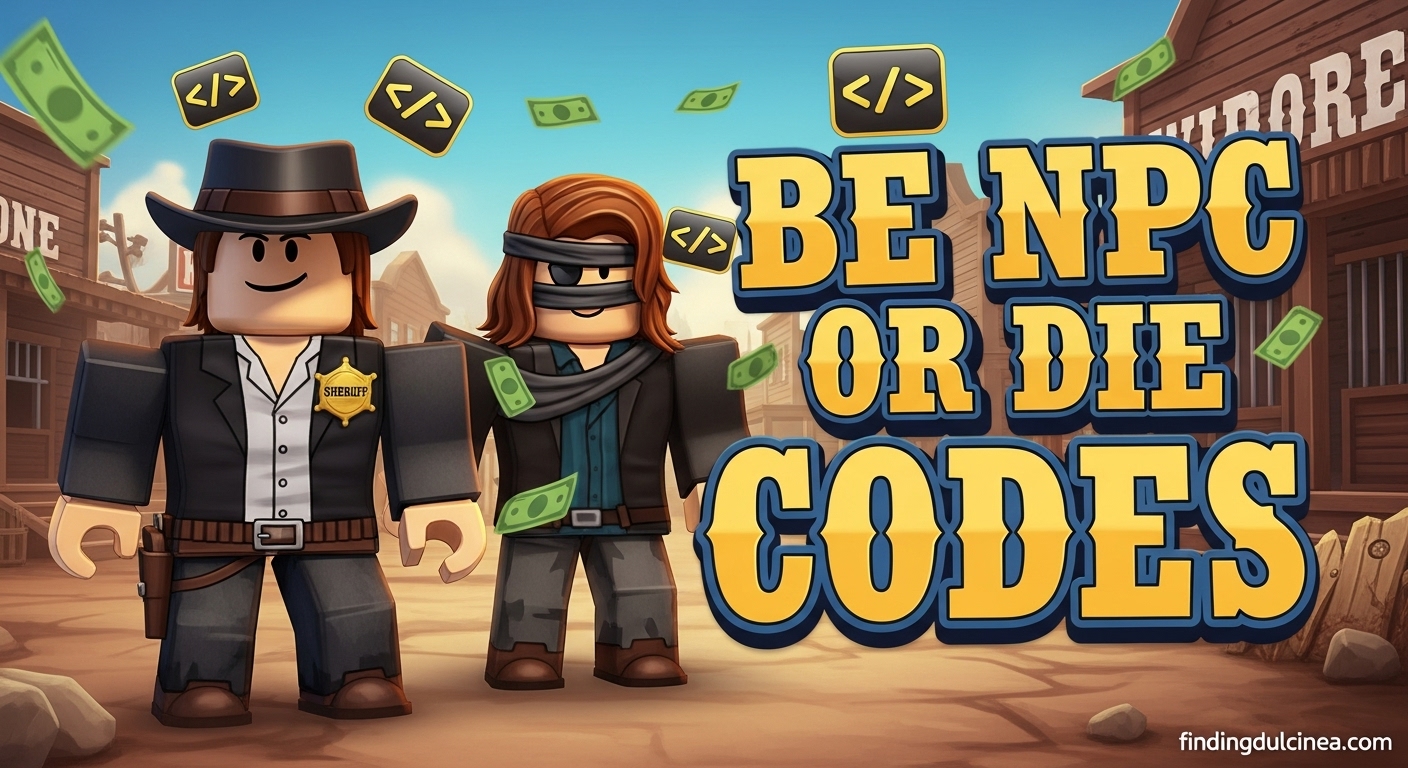 Be NPC or Die Codes (October 2025) All Working Codes & Rewards