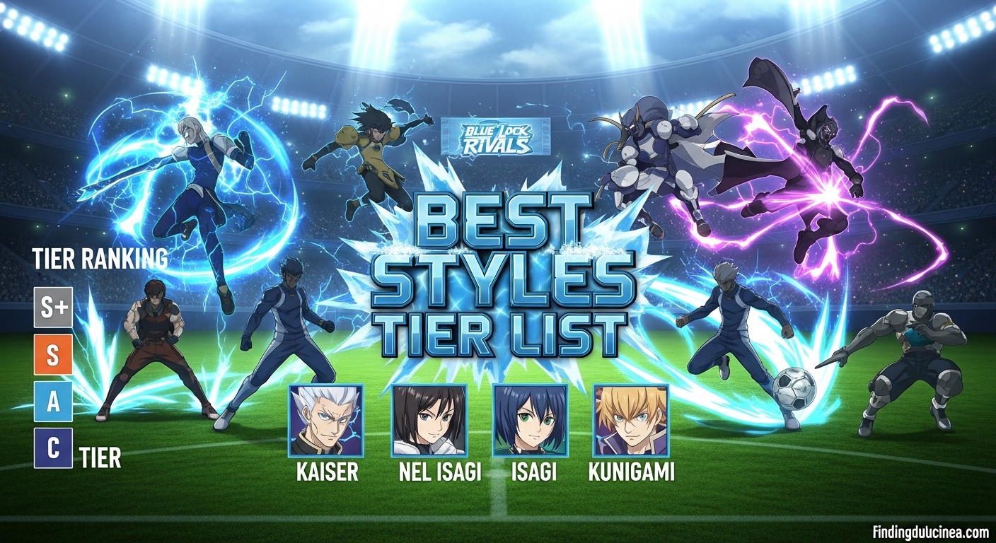 Best Blue Lock Rivals Styles Tier List December 2025 - S+ to C Rankings