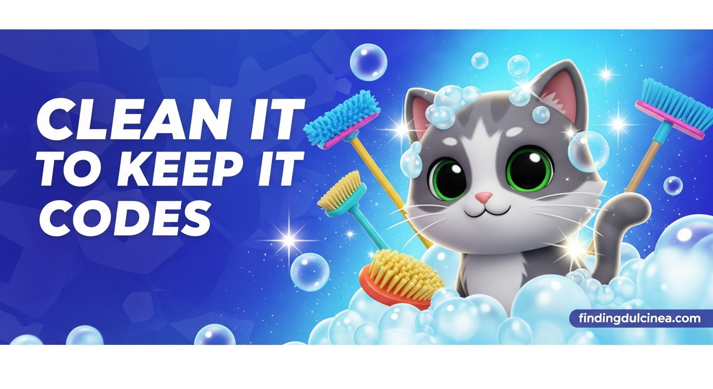 Clean It To Keep It Codes September 2025 - UNDERWORLD Update (15+ NEW)