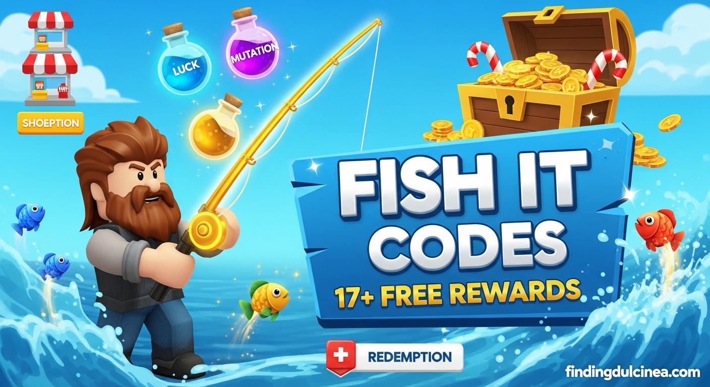 Fish It Codes (December 2025) 43+ Active FREE Potions & Spins
