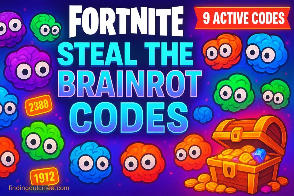 Fortnite Steal the Brainrot Codes (November 2025) 20 Active Codes ...