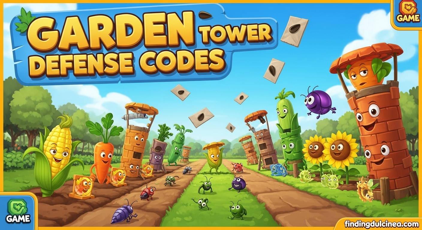 Garden Tower Defense Codes (November 2025) 50+ NEW Active Rewards