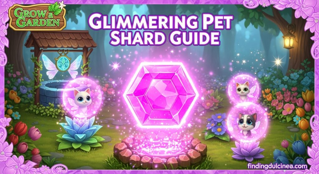 How to Get Glimmering Pet Shard in Grow a Garden? Guide May 2026