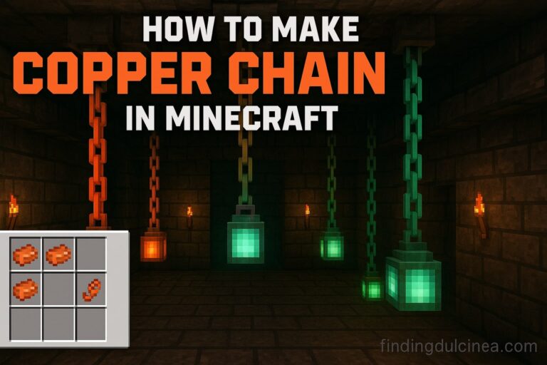 How to Make Copper Chain in Minecraft? Easy Recipe & Uses (September 2025)