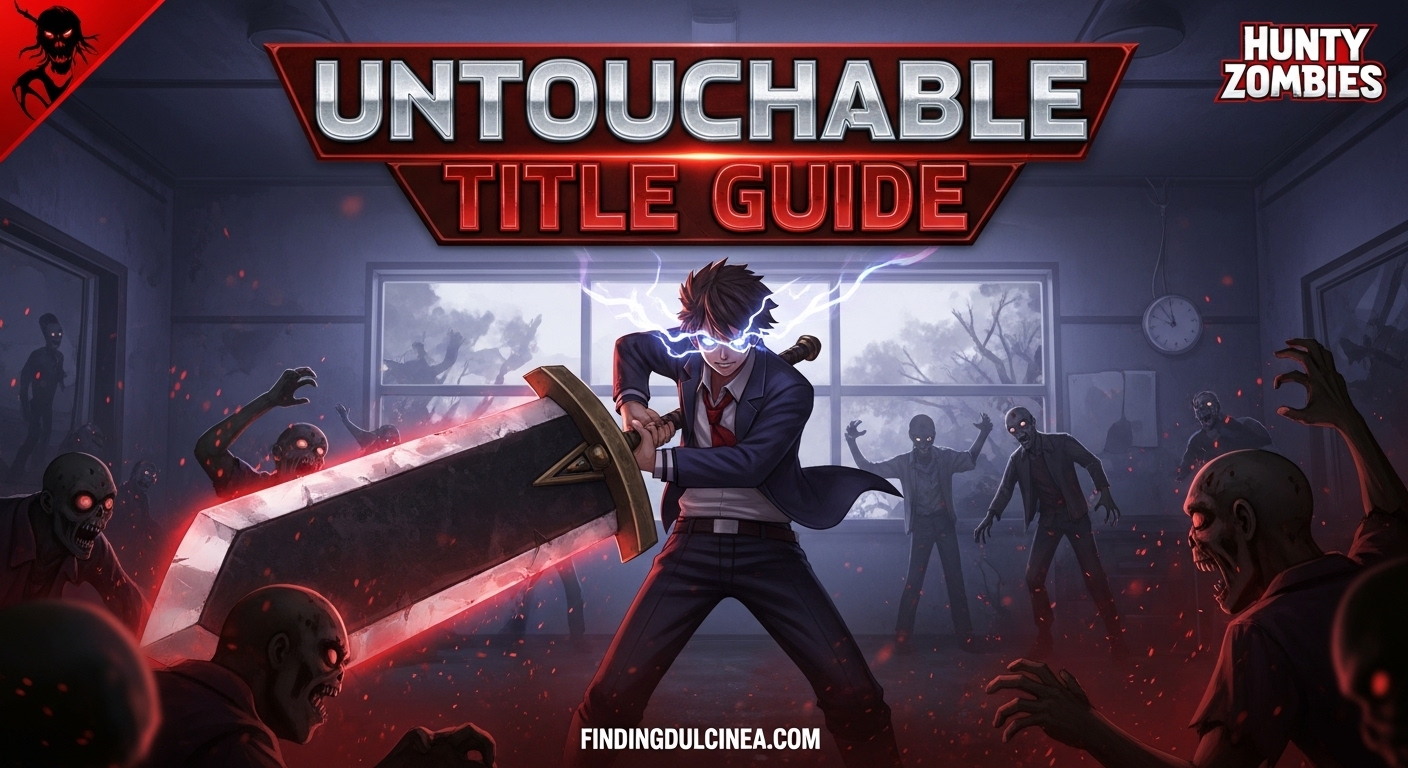 Hunty Zombies Untouchable Title Guide October 2025 - Solo Nightmare ...