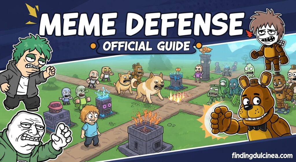 Meme Defense Official WIKI, Trello, Discord & Game Links October 2025