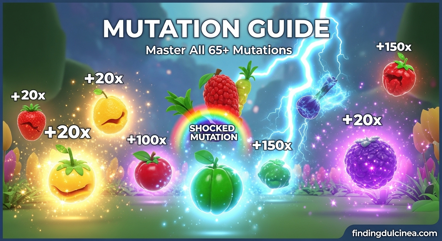 All 96+ Values - Grow a Garden Mutation Guide (December 2025)