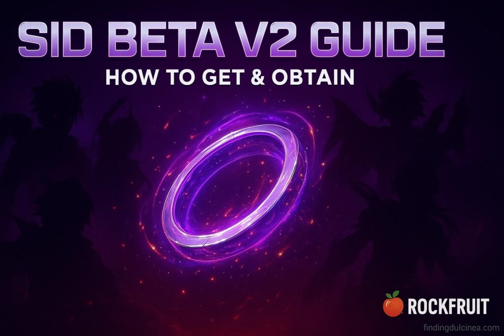 Sid Beta V2 RockFruit Guide: How to Get & Obtain? (October 2025)