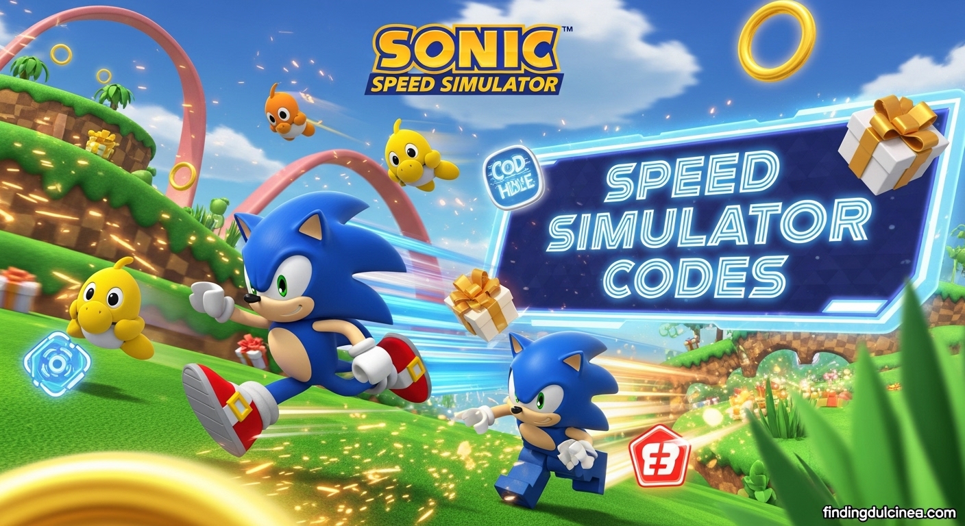 Sonic Speed Simulator Codes (January 2025) 22+ NEW Active Codes & Rewards