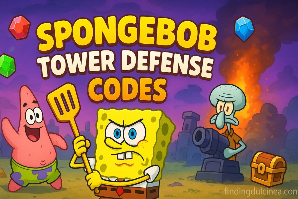 SpongeBob Tower Defense Codes (October 2025) 10+ New Code Added