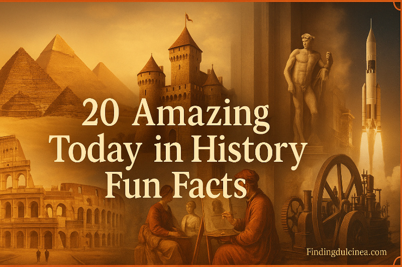 20 Amazing Today in History Fun Facts That Will Blow Your Mind 2025